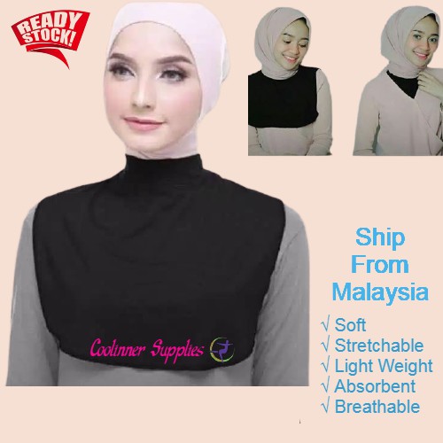 Neck Cuff-High Neck Collar Bib-Turtleneck Half Inner-Inner Tutup Leher ... Neck Cuff-High Neck Collar Bib-Turtleneck Half Inner-Inner Tutup Leher ...