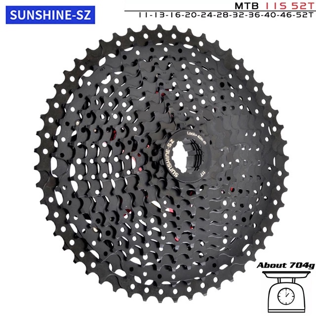 SUNSHINE 8 9 10 11 12 Speed Cogs MTB Mountain Bike Road Bike Cassette ...