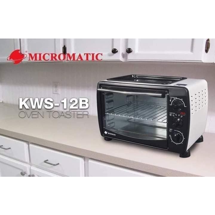 MICROMATIC Original Electric Oven 19Liters KWS-12B | Shopee Philippines