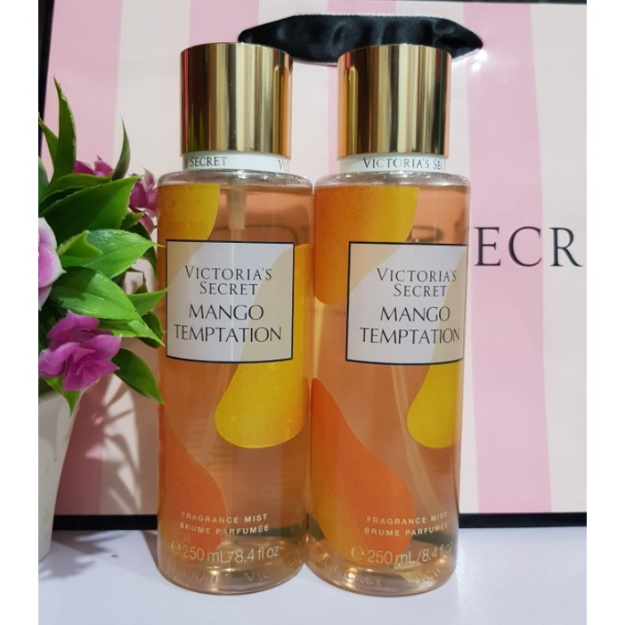 (Rare) Victoria's Secret Mango Temptation Fragrance Mist 250ml | Shopee ...