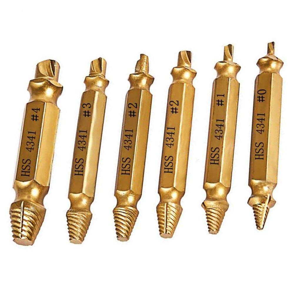 Damaged Screw Extractor Drill Bit Screw Extractor Bolt Remover Tools ...