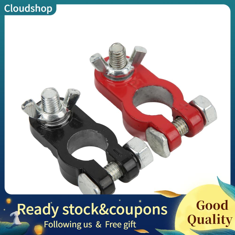 Cloudshop Positive Negative Clamp /Set Battery Terminal Connector for ...