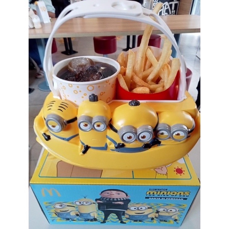 Minions TRAY MCD MINIONS TRAY | Shopee Philippines