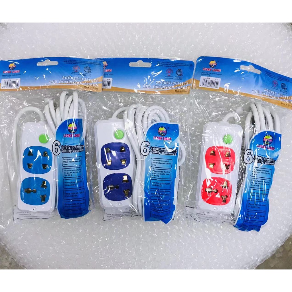 {mgau.ph}Socket Outlets and Extension Cords (2gang & 3gang) | Shopee ...