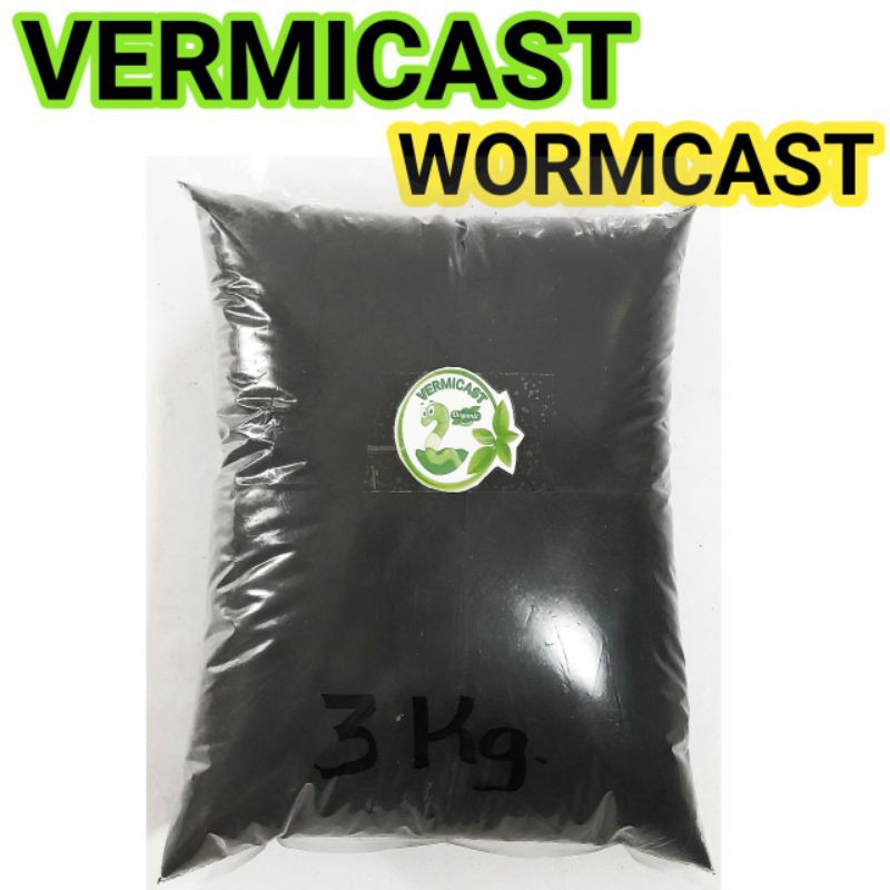 3 kilos VERMICAST / WORMCAST PURE | Shopee Philippines