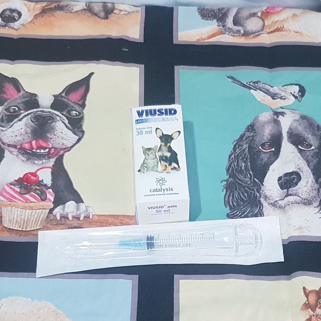 Viusid (Immune enhancer) 30ml for Dogs and Cats with 1 FREE SYRINGE ...