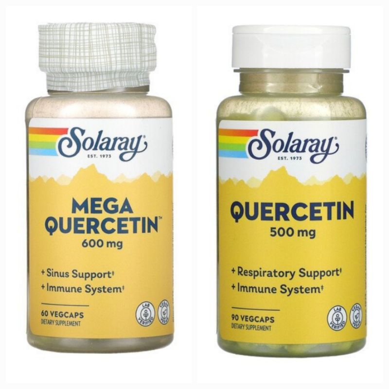 Solaray Mega Quercetin 500mg - 60 or 90 Veg Caps | Shopee Philippines