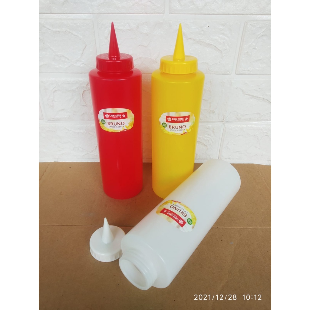 Lion Star Bruno Sauce Keeper 550ml Soy Sauce Bottle. Ts-55 | Shopee ...