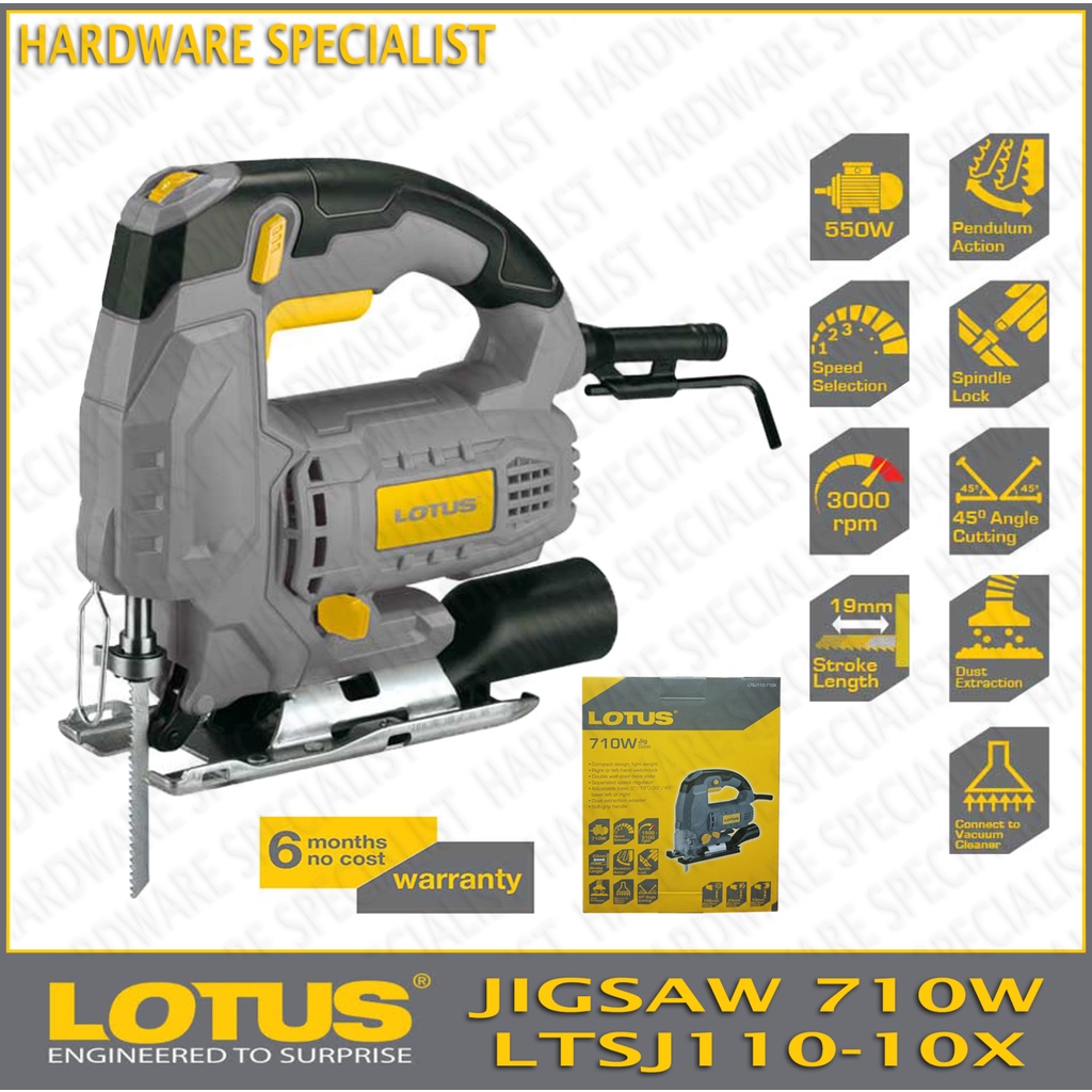 Lotus Jigsaw 710W Or 550W Variable Speed LTSJ110-710X | Shopee Philippines