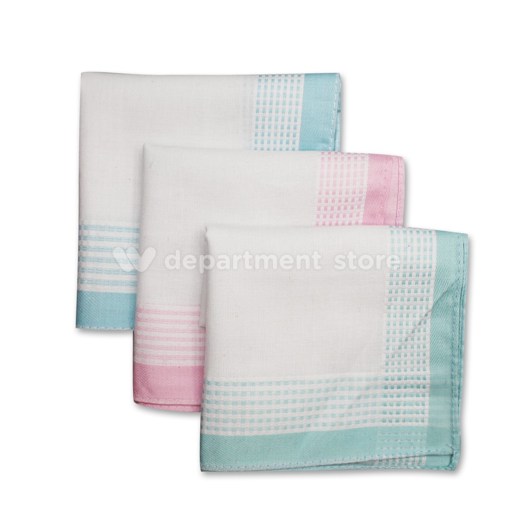 WALTERMART Ladies Assorted Handkerchief Checkered 3pcs | Shopee Philippines