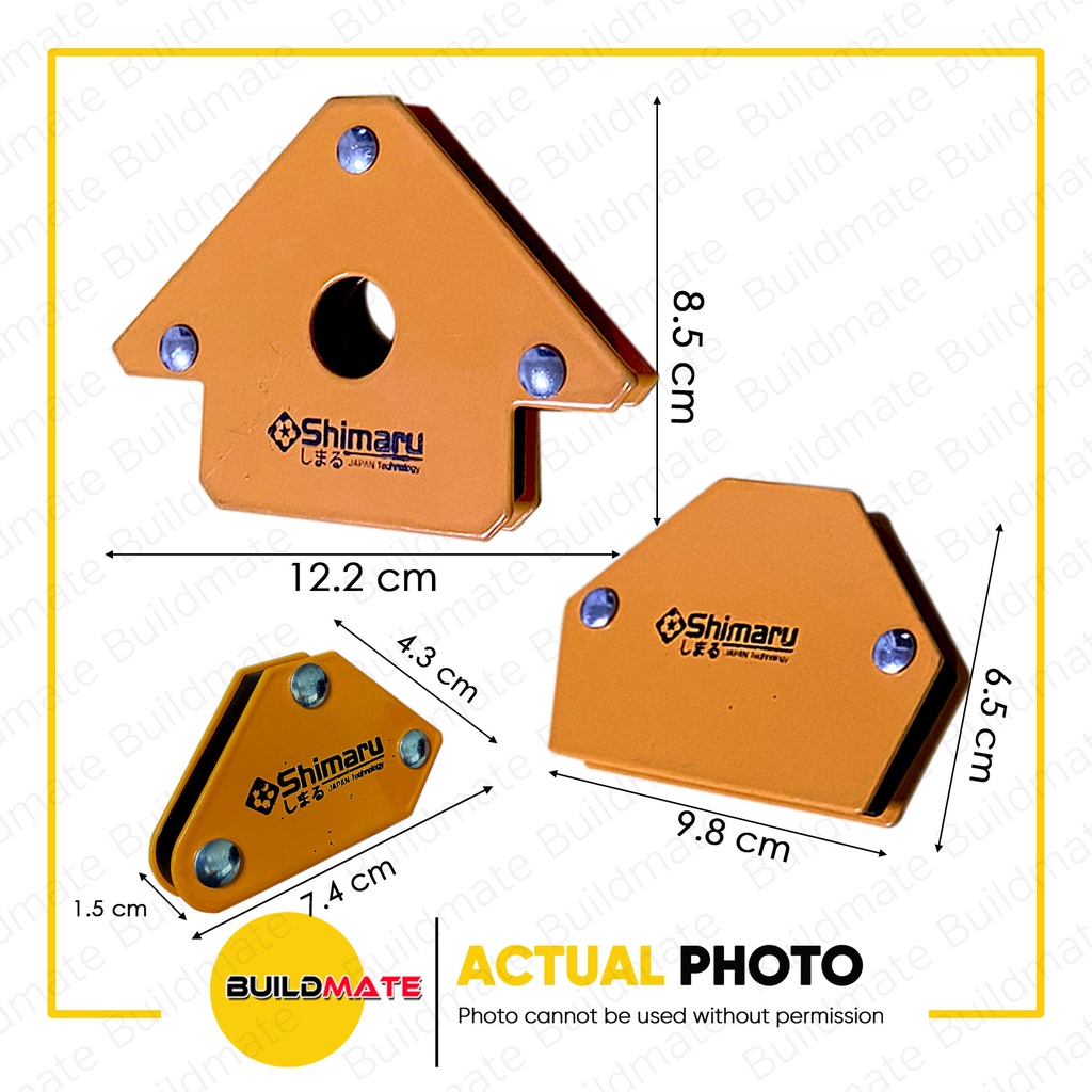 SHIMARU JAPAN 6 PCS Magnetic Welding Positioner Magnet Holder ...