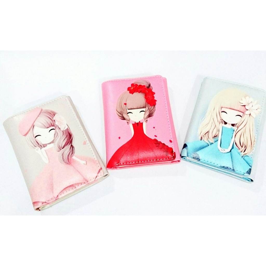 Chibi girl folding wallet | Shopee Philippines