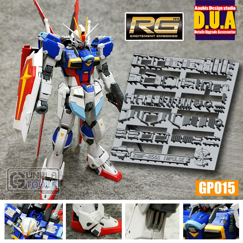 [Anubis Studio] GP-015 Detail Add-On For ZGMF-X56S Impulse Gundam (RG 1 ...