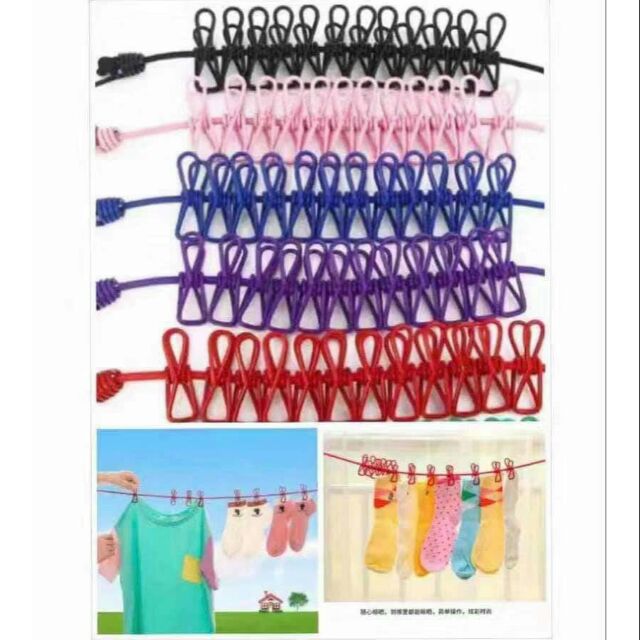 Clothes line assorted color onhand | Shopee Philippines