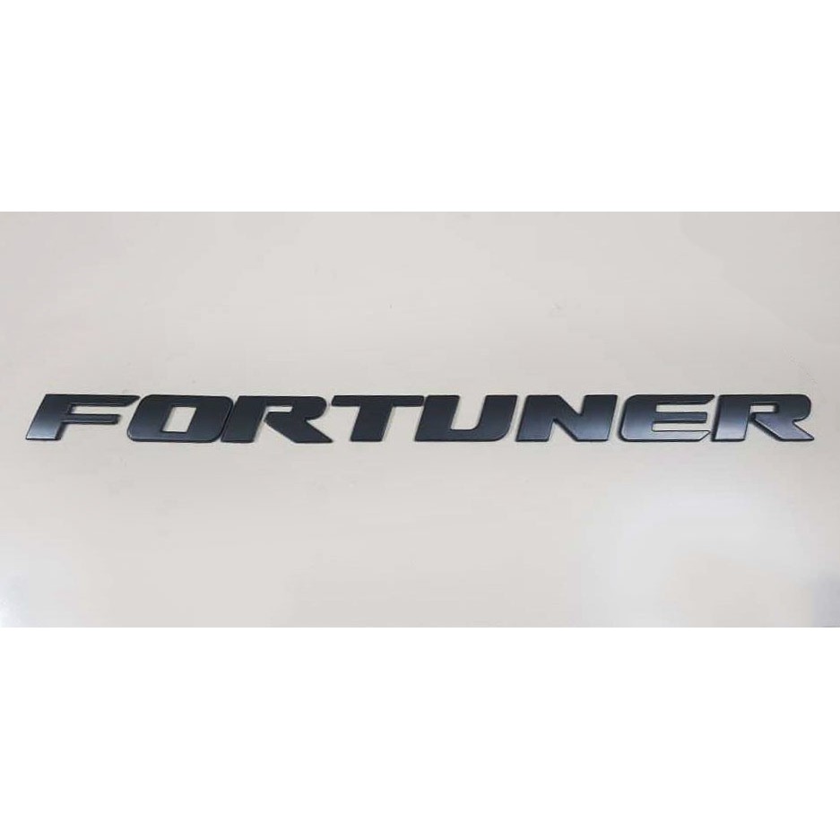 FORTUNER Hood Emblem (Black) | Shopee Philippines