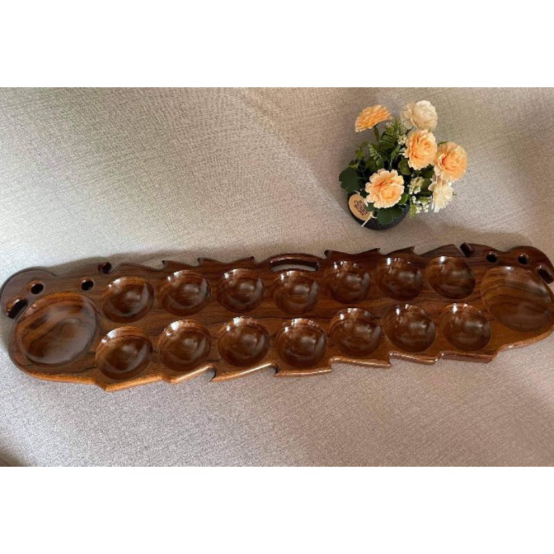 sungka/sungkaan wood standard size 8inches width 32inches lenght ...