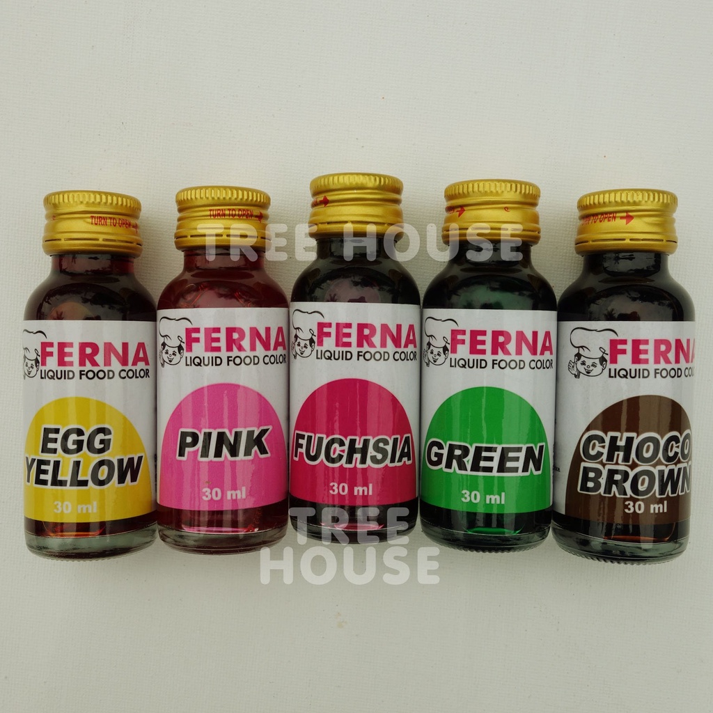ferna liquid food coloring 30ml | Shopee Philippines