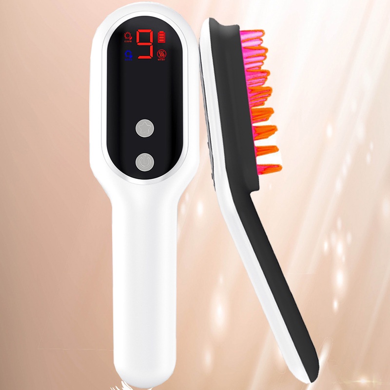 Electric Vibration Massage Comb Hair Growth Care Treatment Anti Hair ...