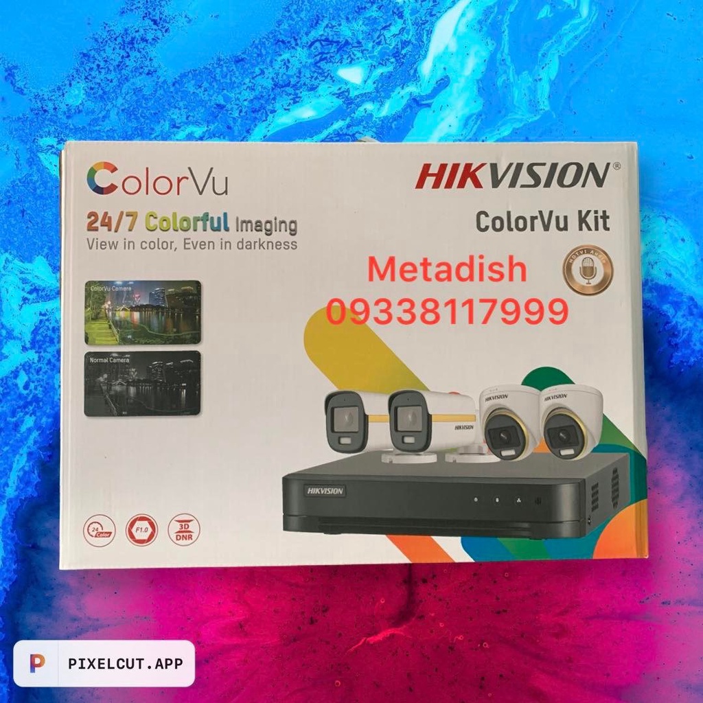 HIKVISION ColorVU Mic TVI-Lite-4CH2D2B-2MP DVR 4 CHANNEL CCTV Package Kit | Shopee Philippines