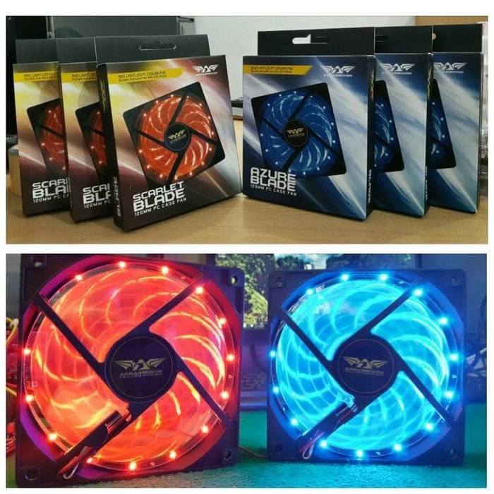 Scarlet ARMAGEDDON Casing fan BLADE fan Casing 12" | Shopee Philippines