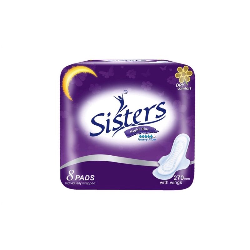 Sisters Night Plus Napkin with WINGS 8pcs/pack | Shopee Philippines