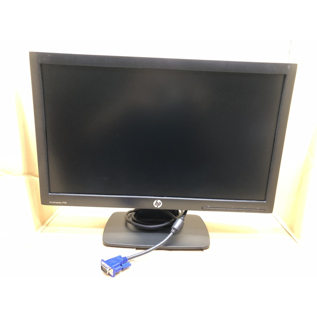 HP ProDisplay P191 - LED monitor(VGA OUTPUT) | Shopee Philippines