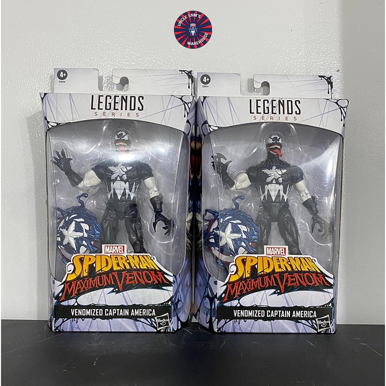 Marvel Legends Series VENOMIZED CAPTAIN AMERICA 6" Action Figure by ...