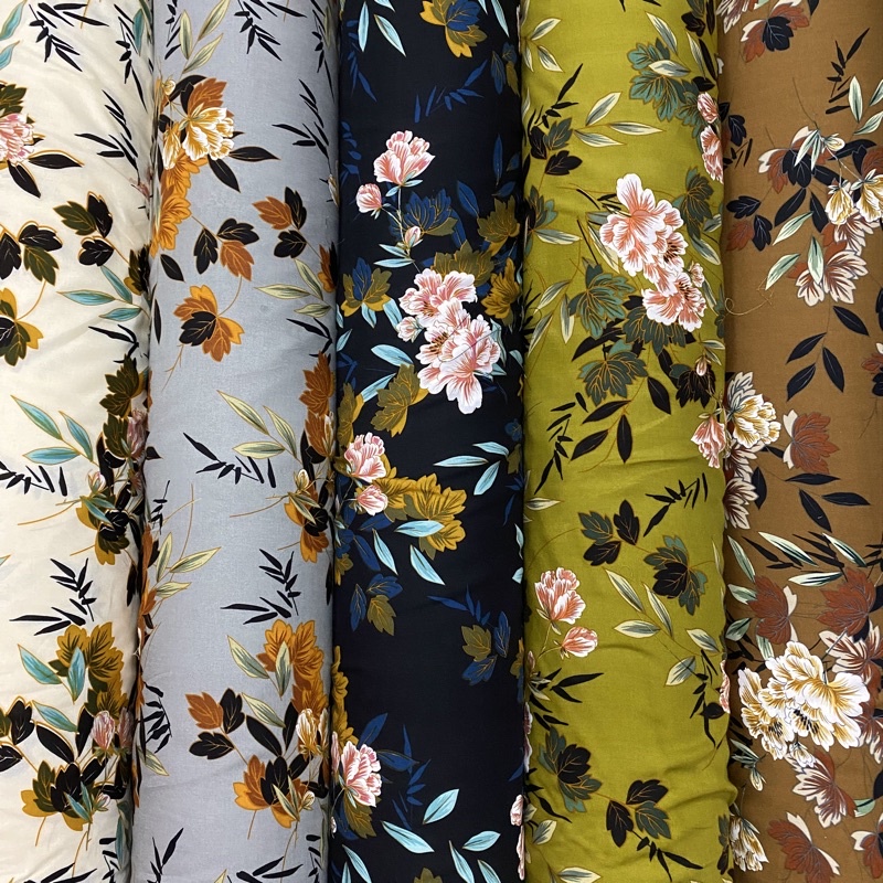 JEACES Korean Challis #222 (60" width) TELA PER YARD | Shopee Philippines