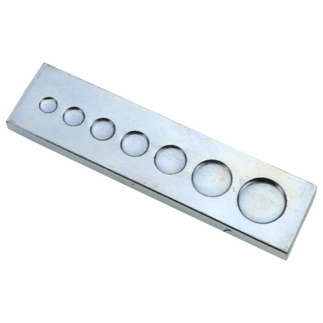 Metal DIY Leather Craft Tool Set Die Hole Punch Snap Fasteners Press Studs Rivet Setter Base Kit ...