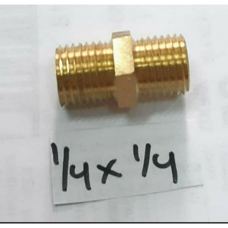 Double Nipple / Double Nepel 1 / 4x1 / 4 "(Outer Drat) | Shopee Philippines