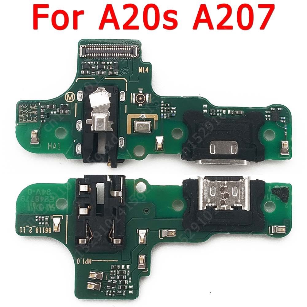 Samsung Galaxy A20s A207 Charge Board USB Connector PCB Socket Flex ...