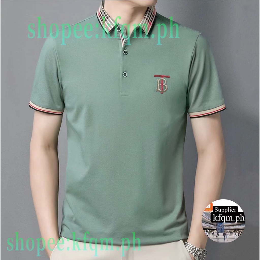 Men polo shirt fashion new style casual pure cotton ( small to plus ...