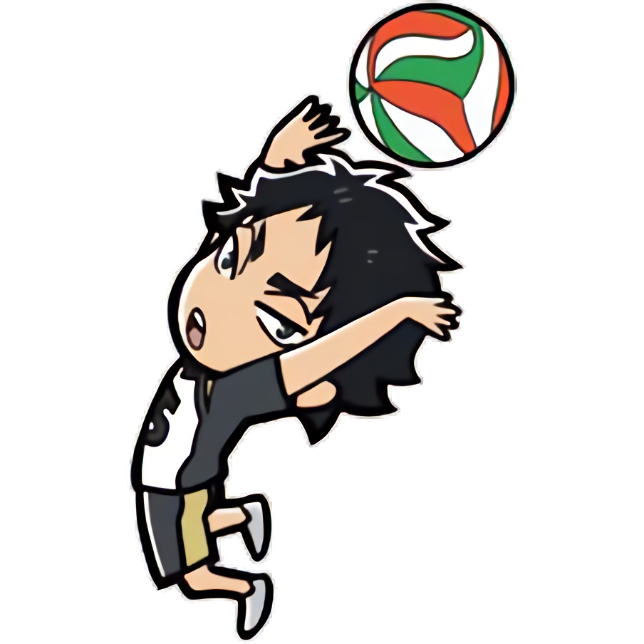 Haikyuu!! Chibi stickers - Vinyl Waterproof Sticker / Regular Sticker ...