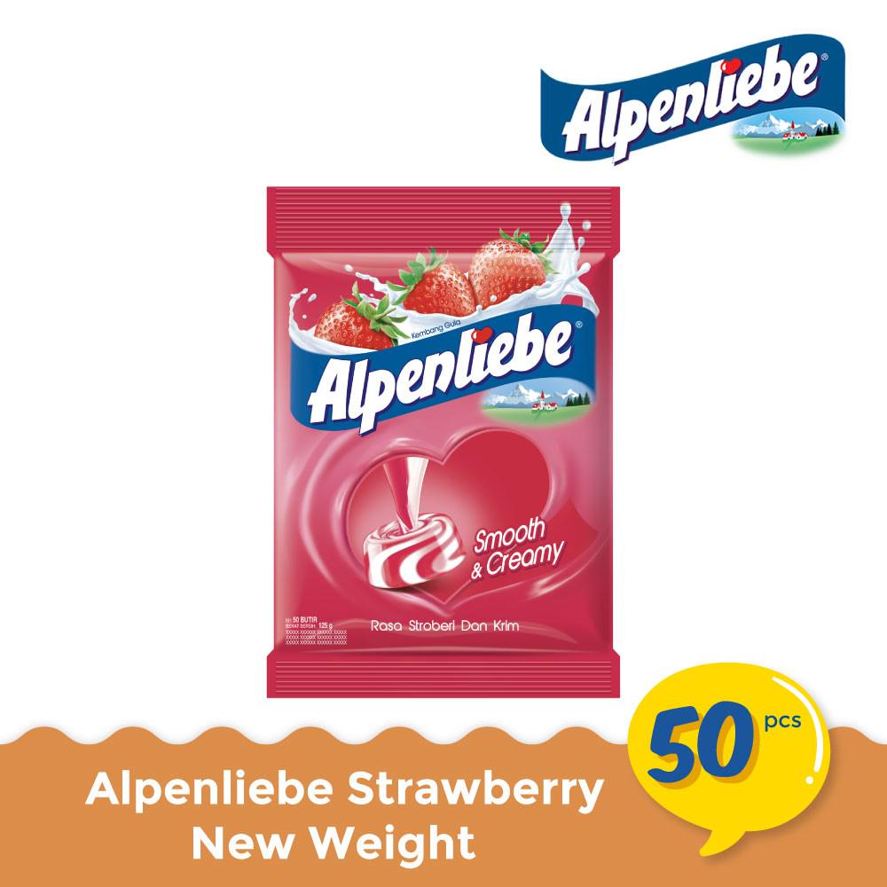 Alpenliebe Strawberry Candy Pouch | Shopee Philippines