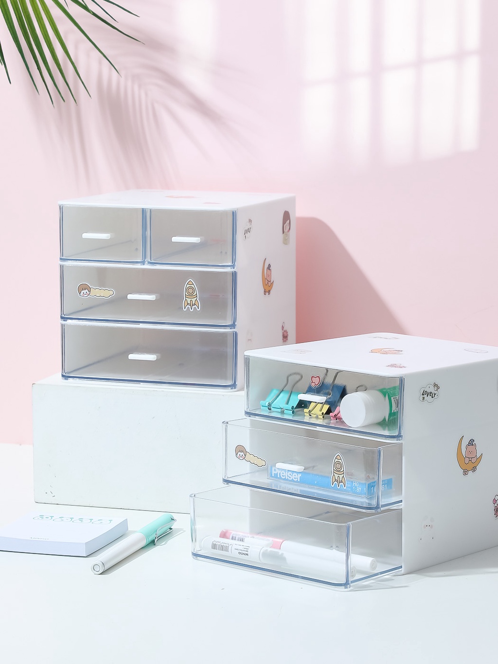 MINISO Desk Organizer with 3 Drawers | Shopee Philippines