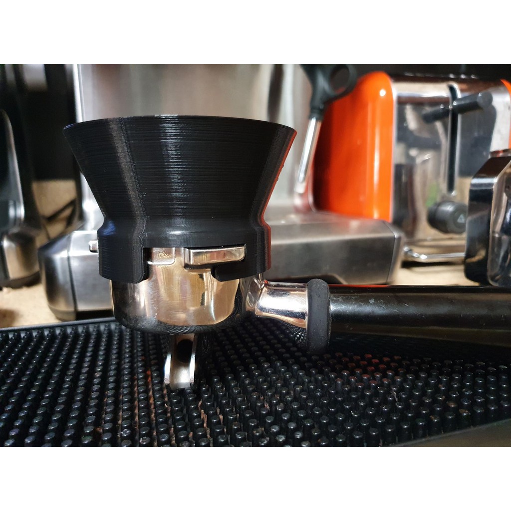 Breville 54mm Tamper Fit Dosing Funnel, BBE Trigger Switch, portafilter ...