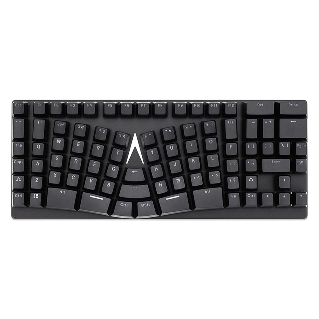 XBOWS LITE ERGONOMIC MECHANICAL KEYBOARD PCB GATERON SWITCH WHITE LED ...