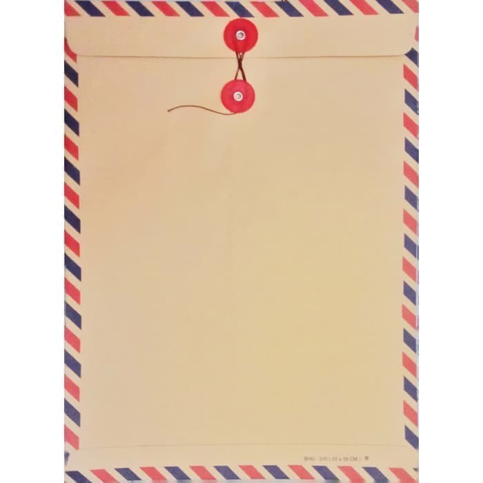 Brown Envelope FOLIO Rope 310/AIRMAIL 310 (50Pcs) | Shopee Philippines