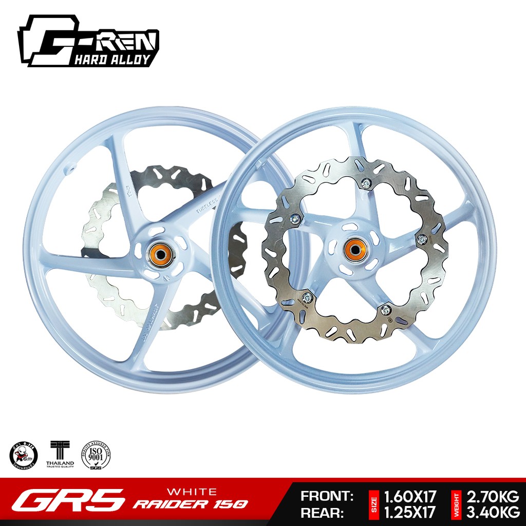 G-REN GR5 Mags For Raider 150 (1.6X1.85-17) | Shopee Philippines