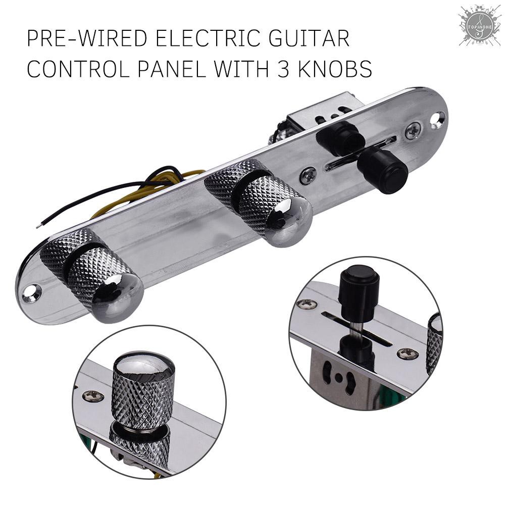 COD♥ Tele Guitar Telecaster Control Plate Panel & Knobs Replacement for ...