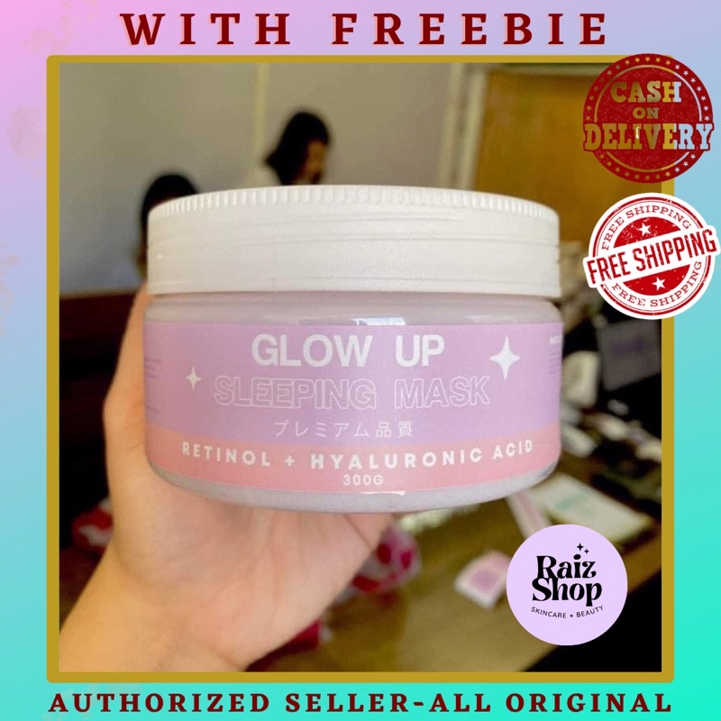 BLV2 Glow Up Sleeping Mask | Ultra Whitening Lotion Bar Soap | Shopee ...