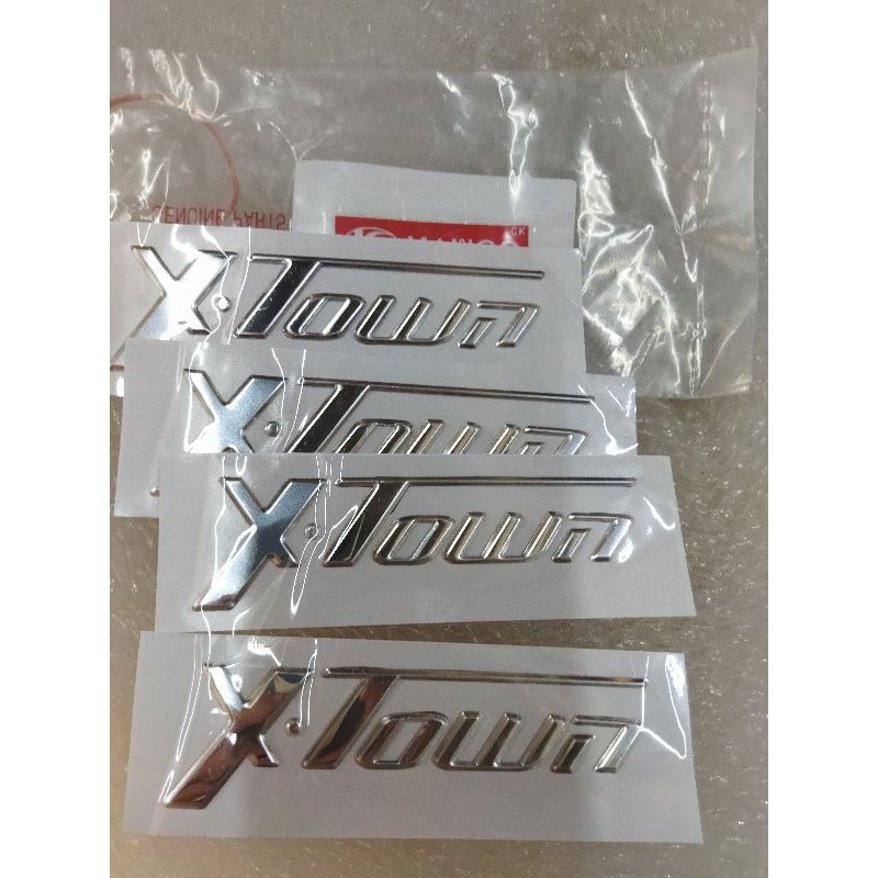 kymco xtown 300 emblem selling per piece pls read description | Shopee ...
