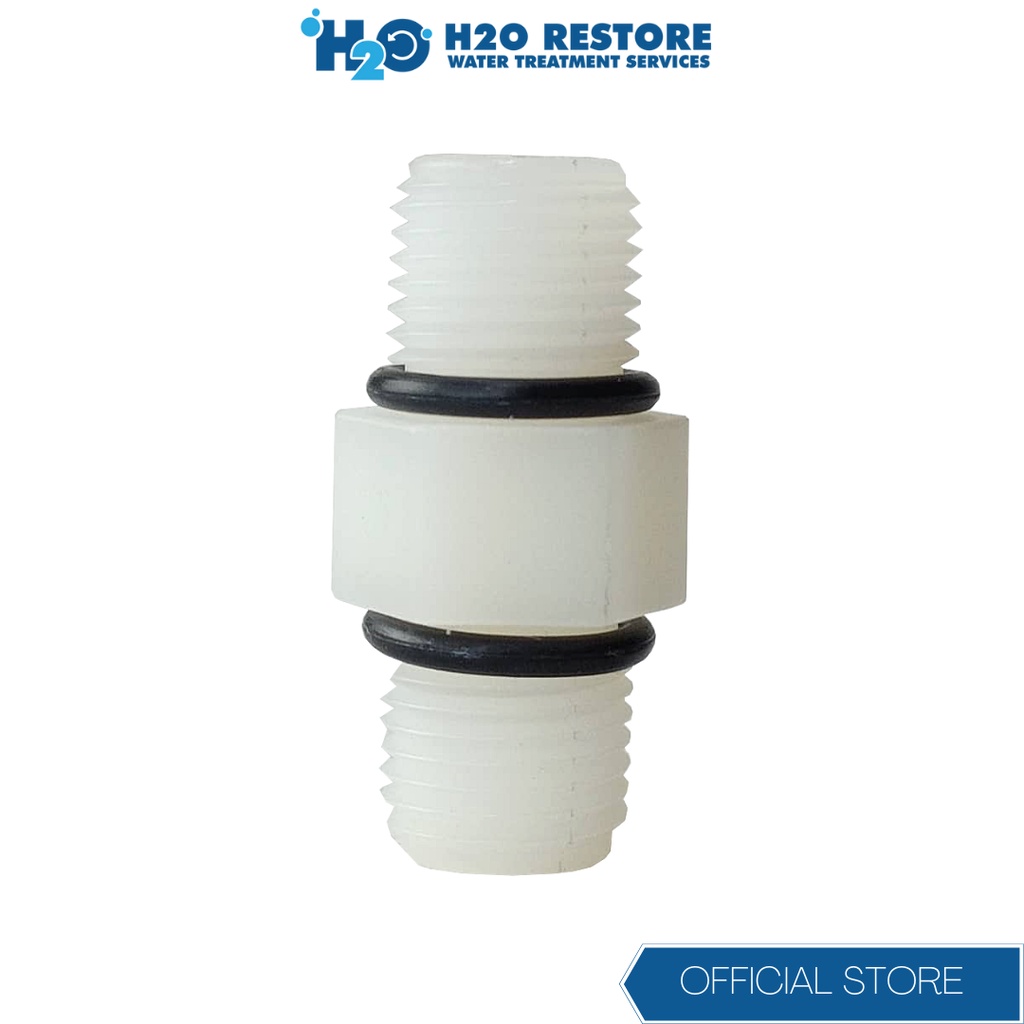 H2O-Restore Reverse Osmosis Fittings Male To Adapter Thread 1/4 inch ...