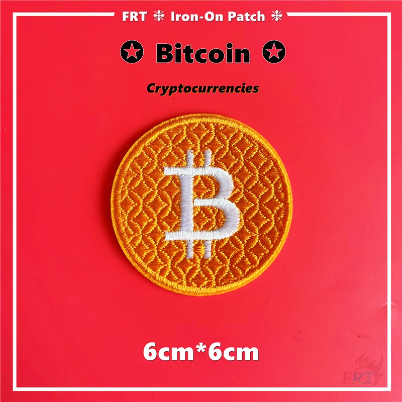 ☸ Bitcoin Iron-on Patch ☸ 1Pc DIY Sew on Iron on Badges Patches（6CM*6CM） | Shopee Philippines