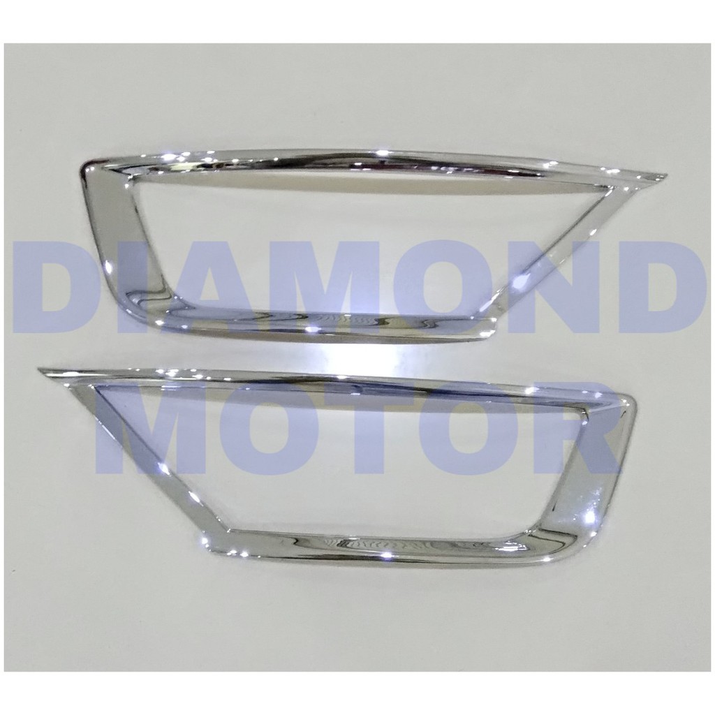 Ford Ecosport List Garnish Lis Cover Ring Chrome Rear Bumper Reflector ...