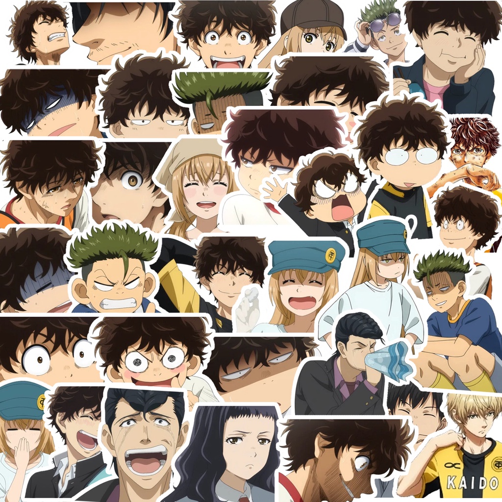 Ao Ashi Anime Sticker Pack (35pcs) | Shopee Philippines