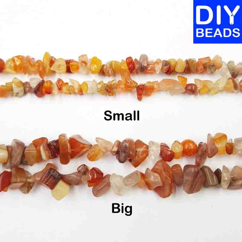 Diy Beads Chipstone Dark Agate (34'cm long) | Shopee Philippines