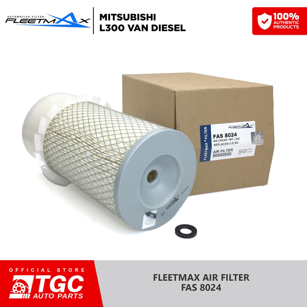 Fleetmax Air Filter Mitsubishi L300 Nissan Urvan Shuttle Escapade ...