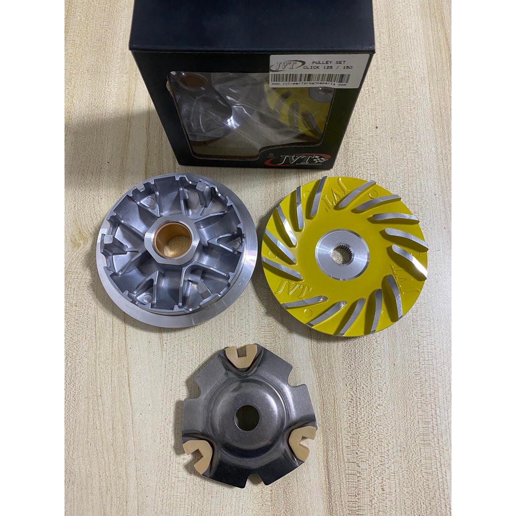 JVT Racing Pulley and Drive Face Set With Back Plate and Slide Piece ...
