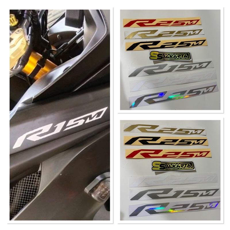 Sticker YAMAHA R15M R25M STICKER R15 R25 CUTTING | Shopee Philippines
